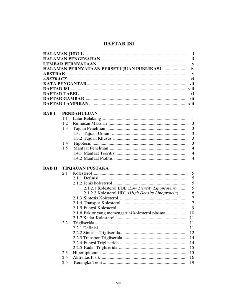 8 Daftar Isi Proposal Skripsi Endy OK | PDF | Teknologi & Rekayasa