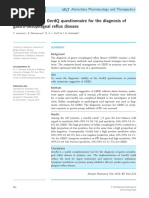 GSRS: Gastrointestinal Symptom Scale | PDF | Gastroesophageal Reflux ...