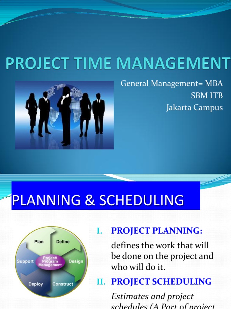 GM - Project Time Management | PDF | Accountability | Leadership