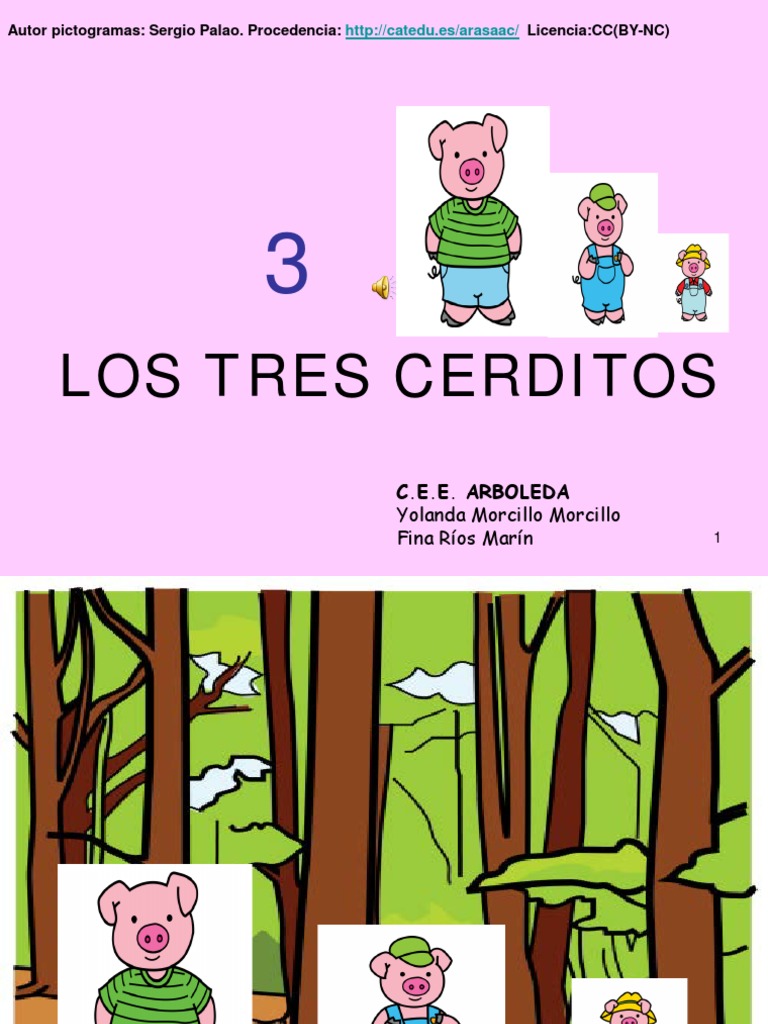 Cuento Los Tres Cerditos | PDF