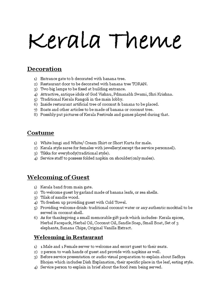 Theme Lunch Planning | PDF | Curry | Cuisine