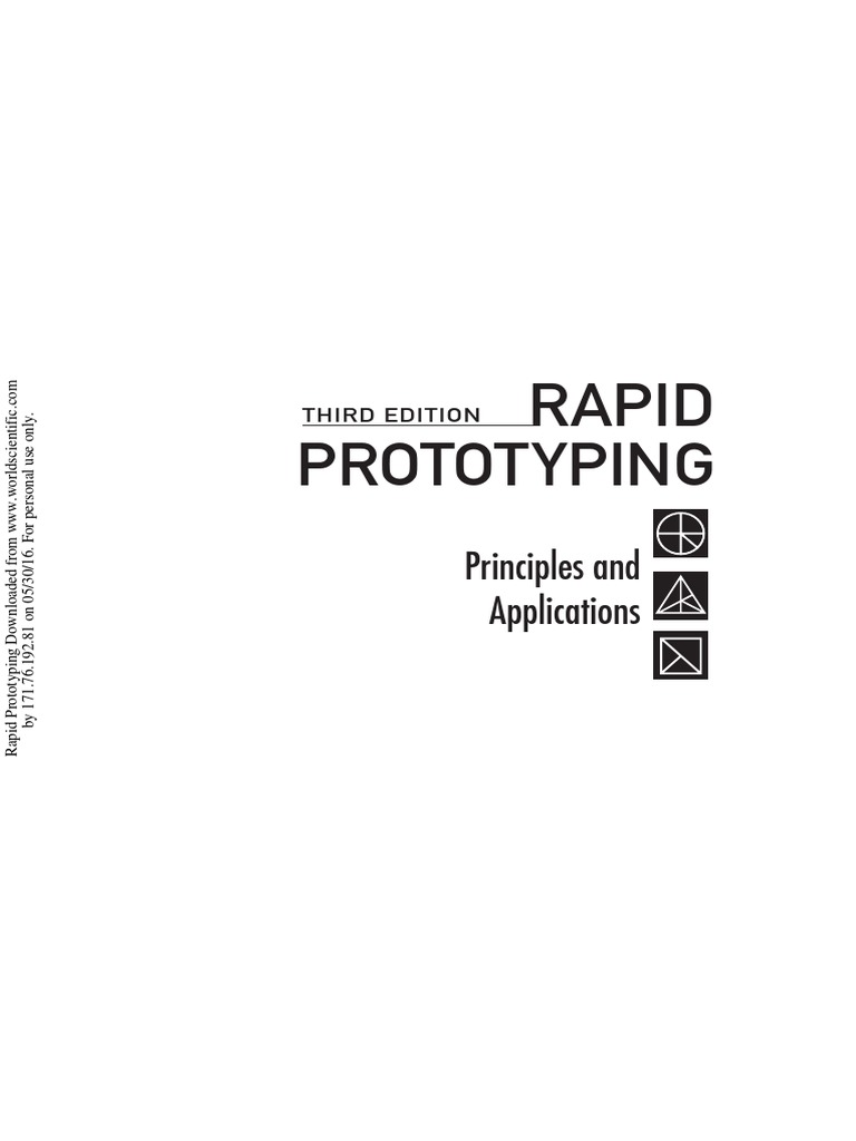 Rapid Prototyping Principles and Applications | PDF | 3 D Printing ...
