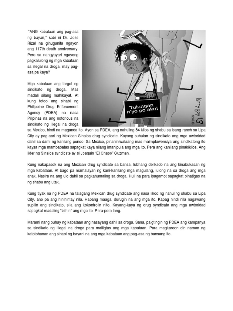 Editoryal Sample | PDF