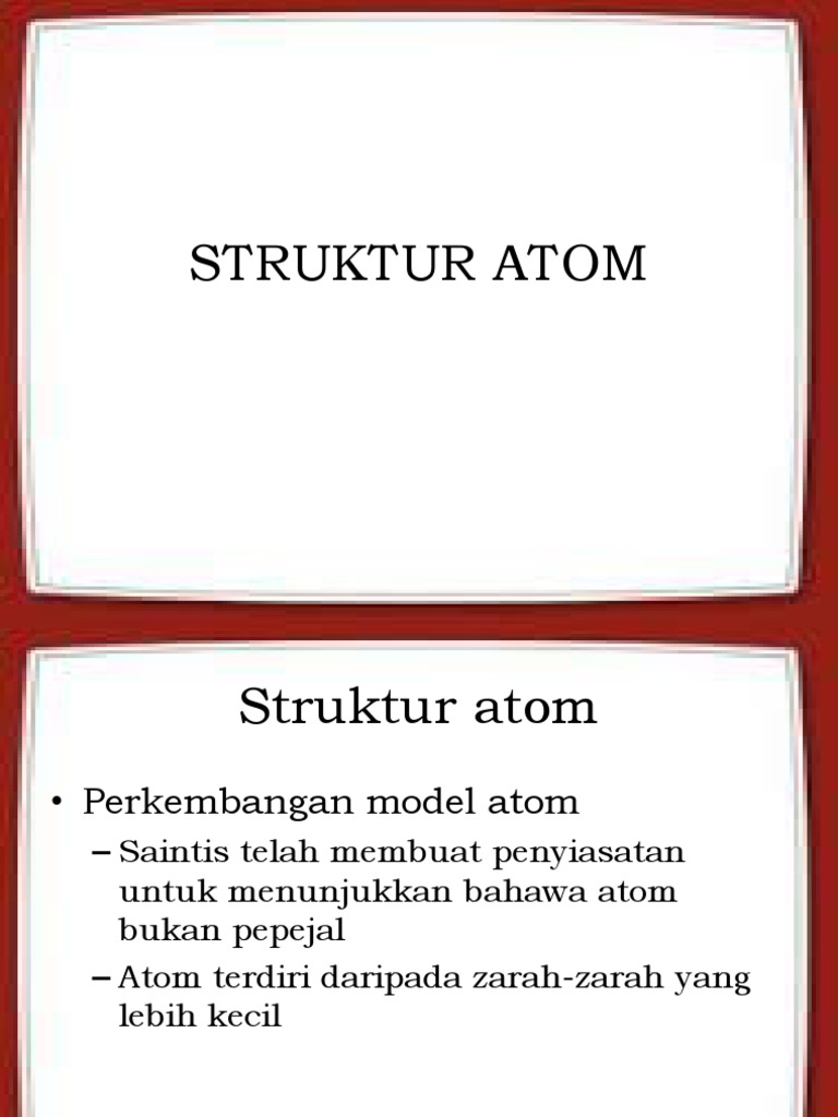 2 2 Struktur Atom | PDF