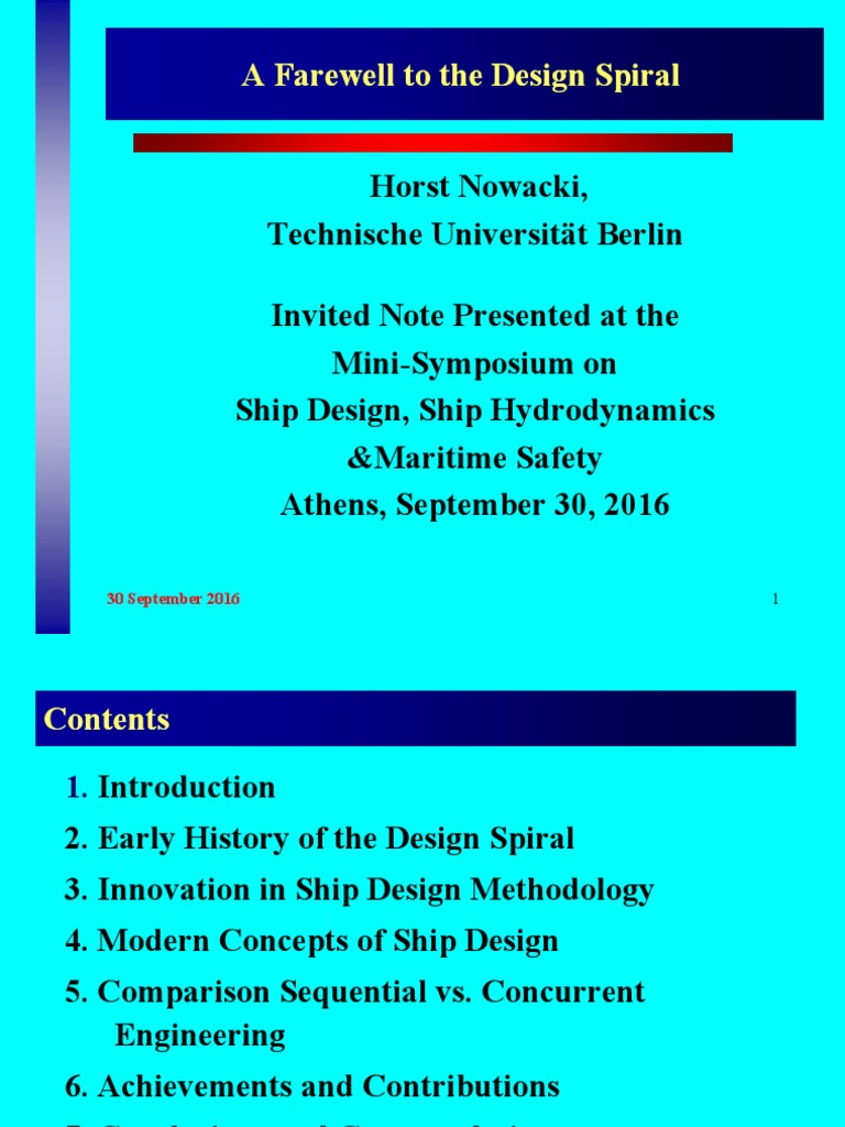 Revisiting The Ship Design Spiral | PDF | Product Lifecycle | Naval ...