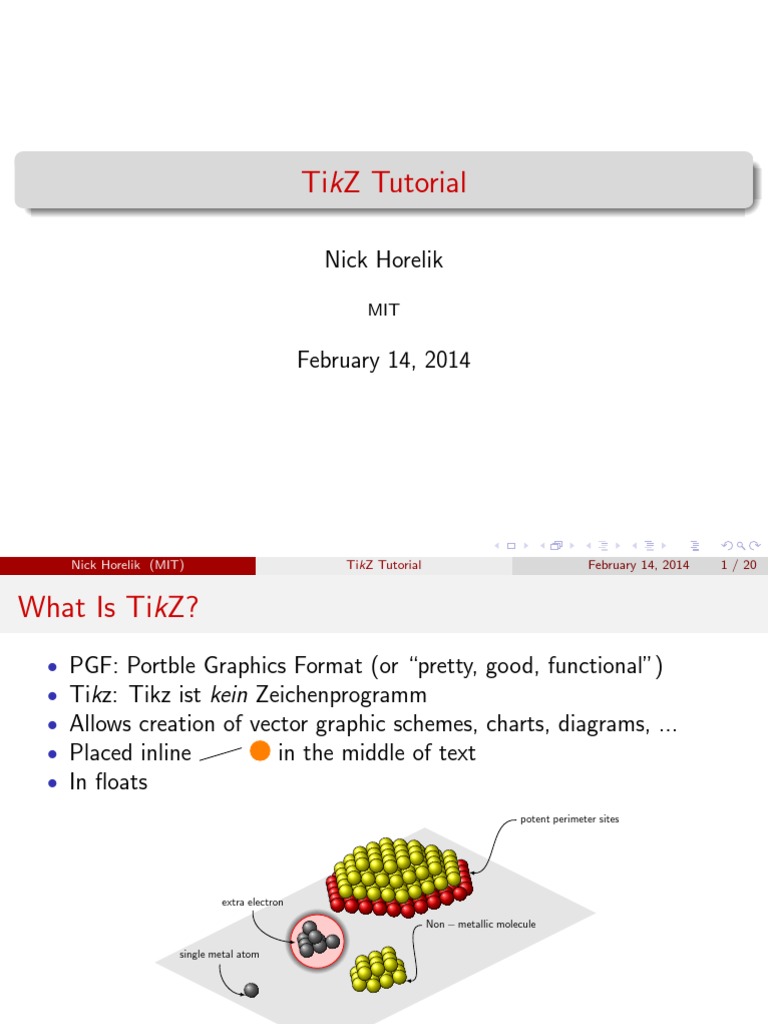 Tutorial Latex Tikz | PDF | Computer Programming | Computing