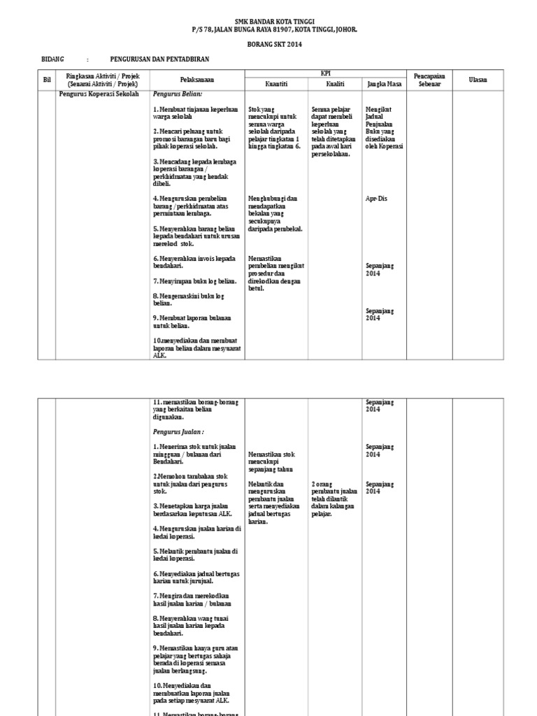 SKT Contoh Dg48 | PDF