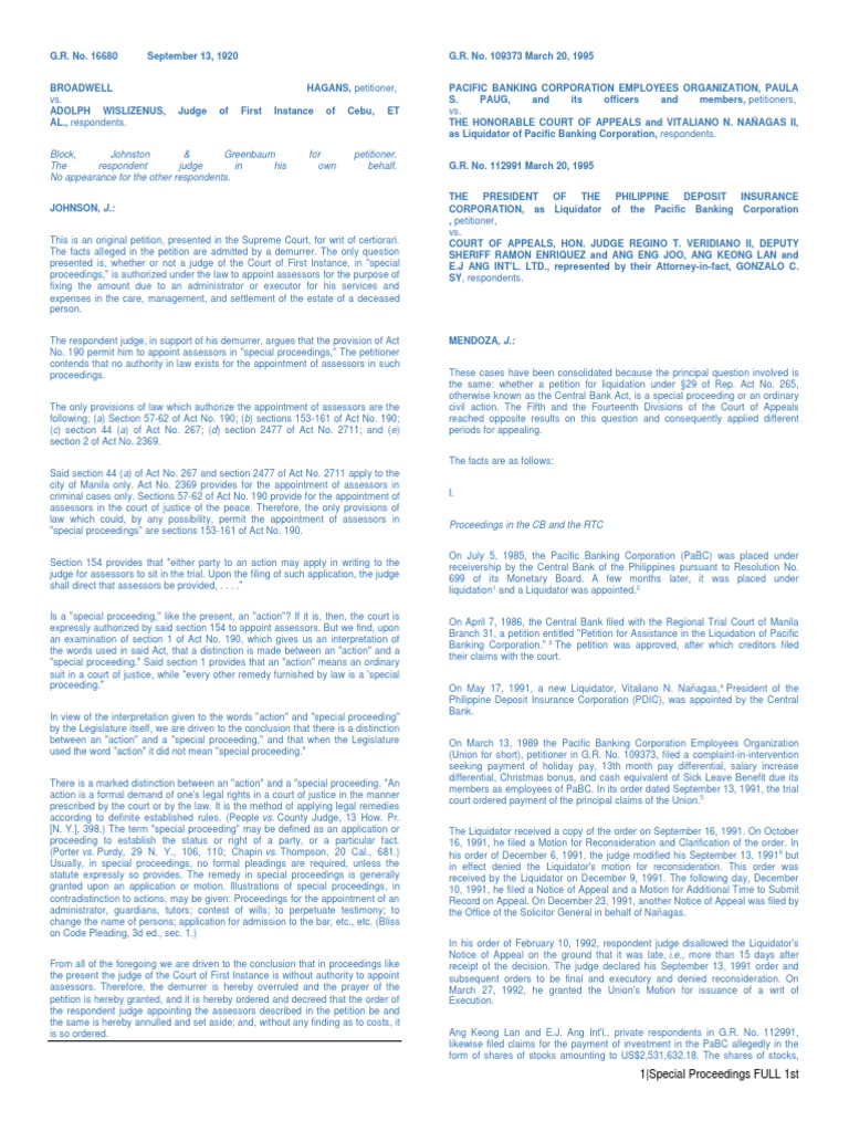 SpecPro FULL 1st | PDF | Liquidation | United Kingdom Insolvency Law