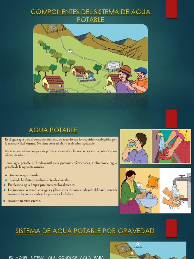 Componentes Del Sistema de Agua Potable | PDF