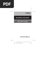 ABACUS SX-II MATRIXn Manual | PDF | Cursor (User Interface) | Mathematics