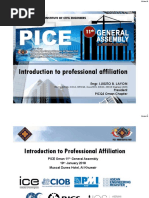 PICE Membership Application Guide | PDF | Career & Growth