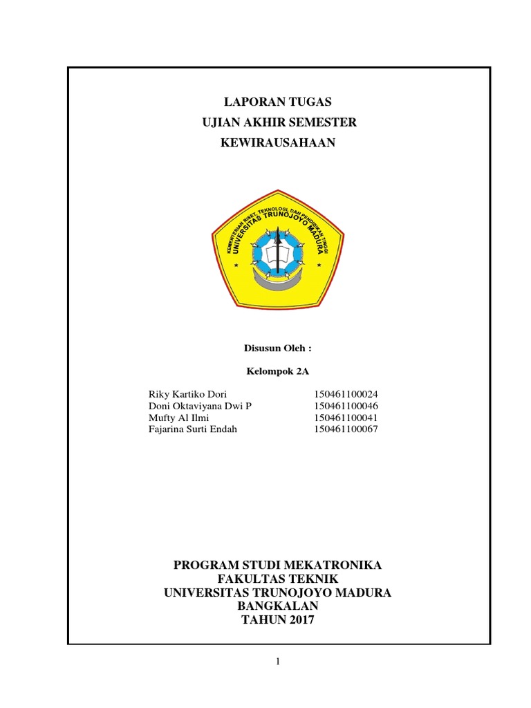 Laporan Uas Kwu | PDF