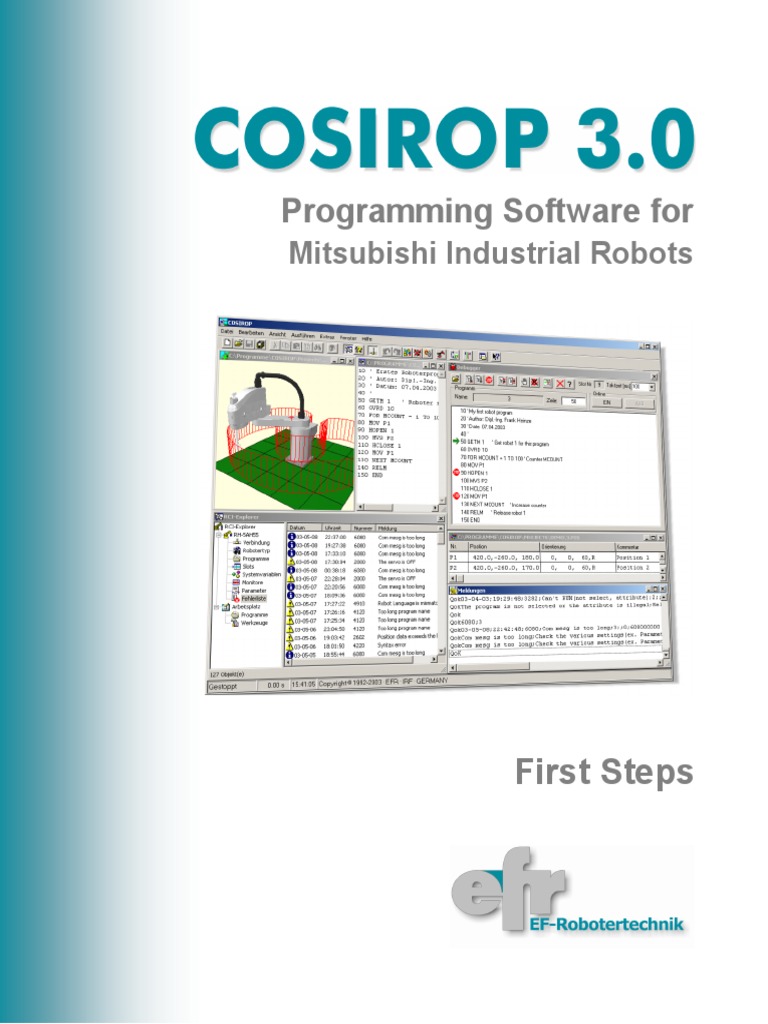 Cosirop Programare First Steps Programare Robot | PDF | Installation (Computer Programs ...