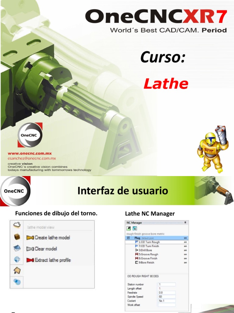 Onecnc Lathe Expert | PDF | Software del sistema | Informática