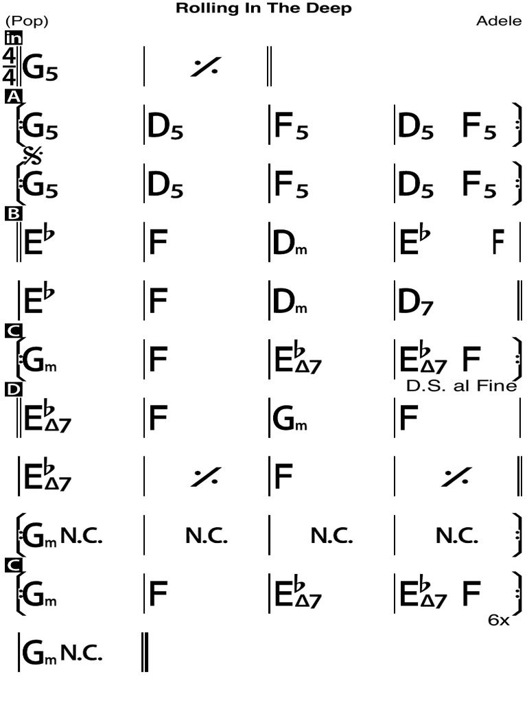 Rolling in The Deep | PDF