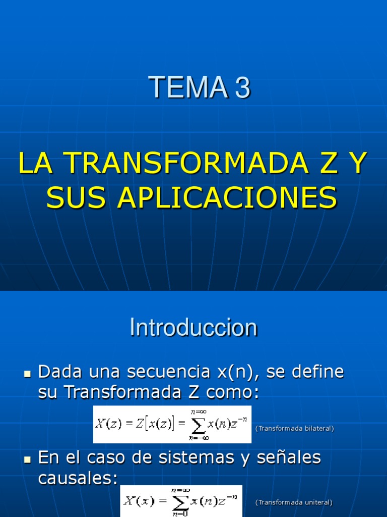 Transform A Daz | PDF | Transformada de Fourier | Análisis matemático