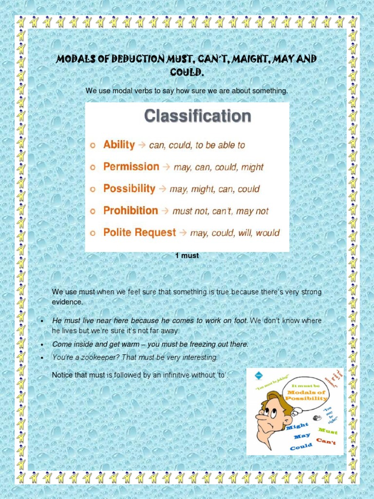 Modals of Deduction Must | PDF