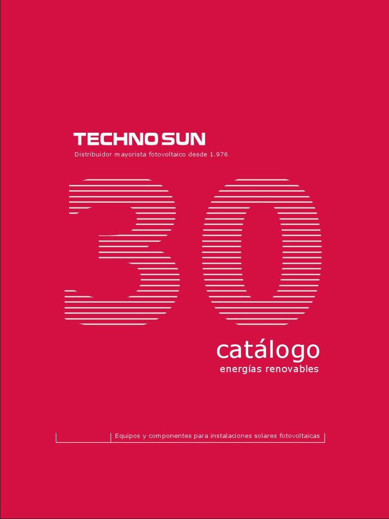 TECHNO SUN Catalogo Productos Energia Solar | PDF | Fotovoltaica ...