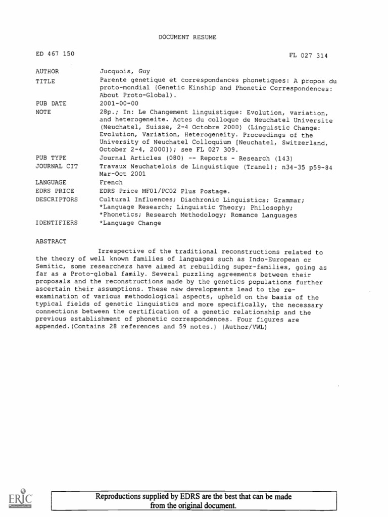 Reproductions Supplied by EDRS Are The Best That Can Be Made | PDF ...