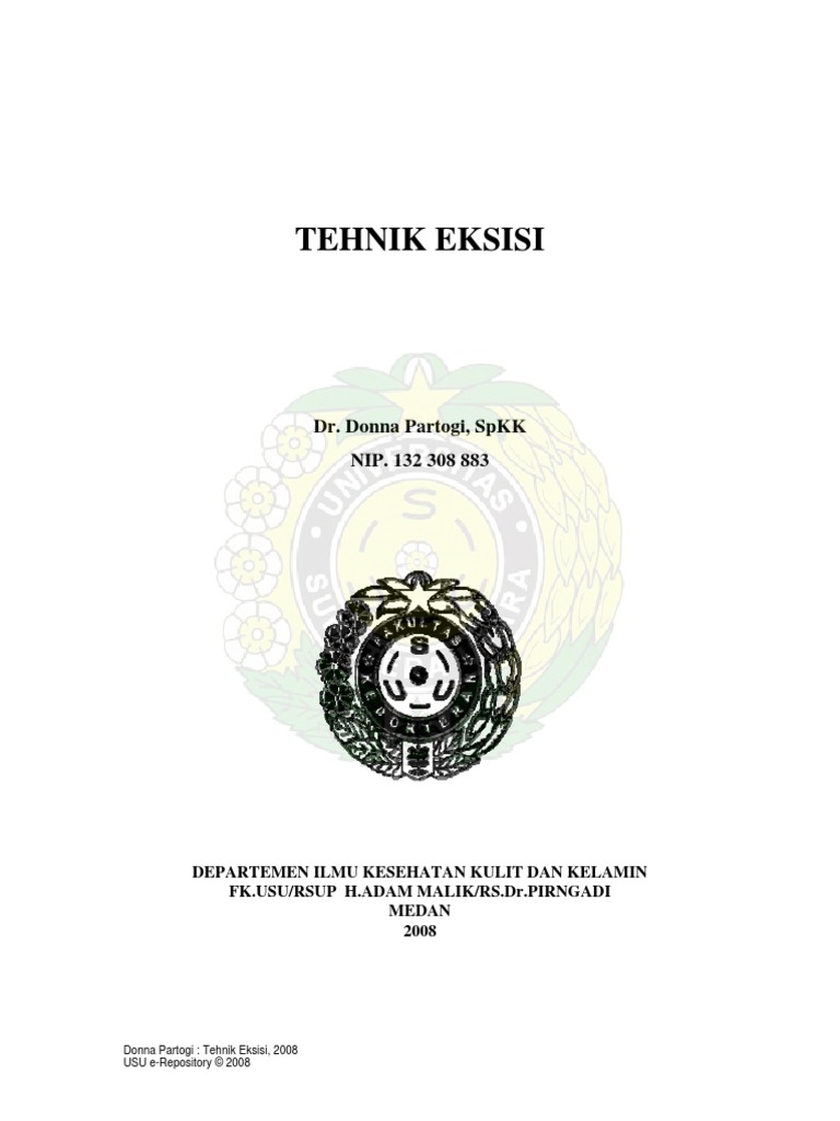 Tehnik Eksisi: Dr. Donna Partogi, SPKK Nip. 132 308 883 | PDF | Business