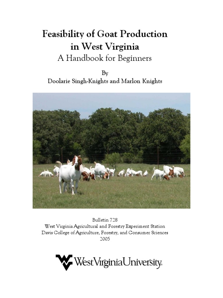 A Handbook For Beginners of Goat Production | PDF | Goat | Grazing
