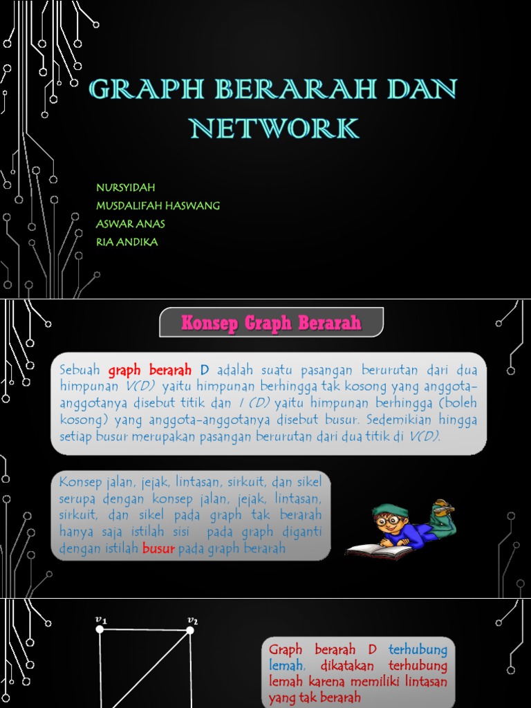 Graph Berarah Dan Network (Kelompok 6) | PDF