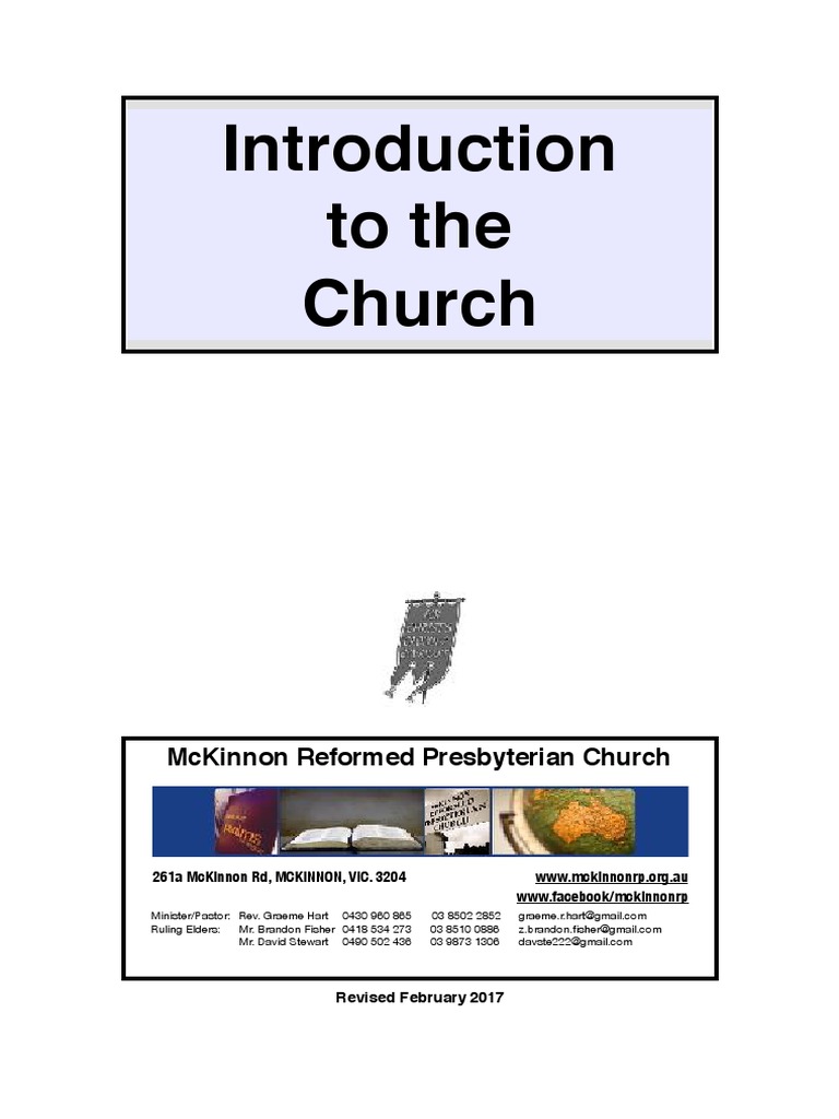Introduction To The Church | PDF | Sacraments | Eucharist