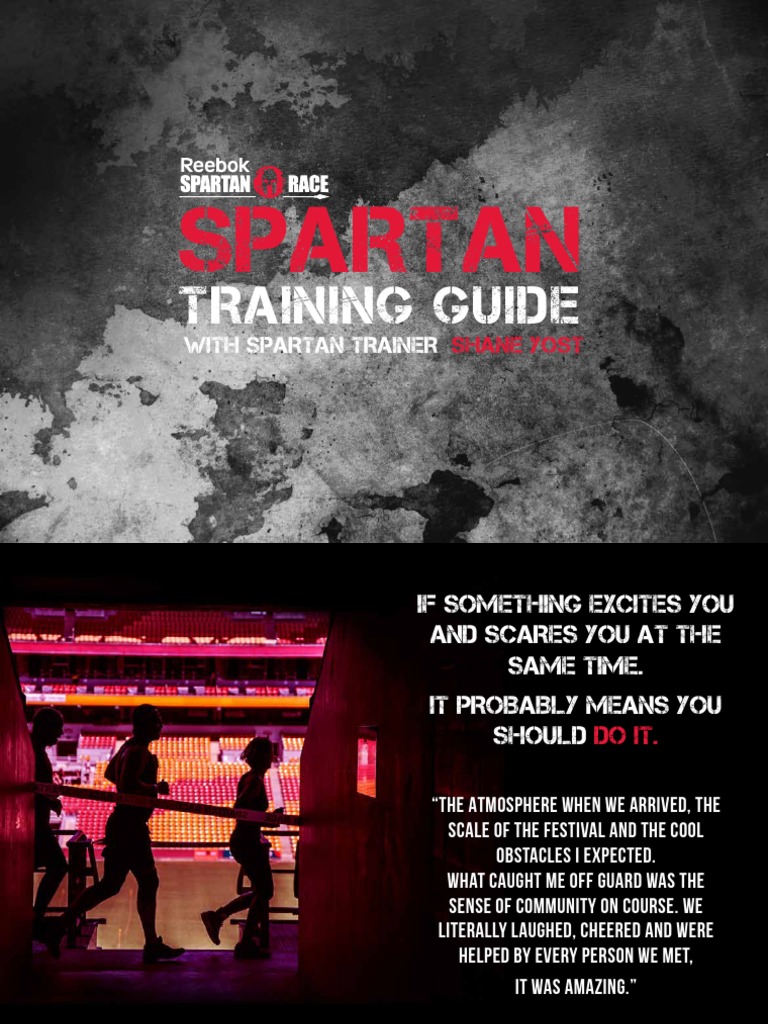 Spartan Race Training Guide PDF | PDF | Dehydration | Glycogen