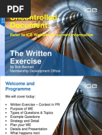 Ice Training Scheme Guidance | PDF | Professional Development ...