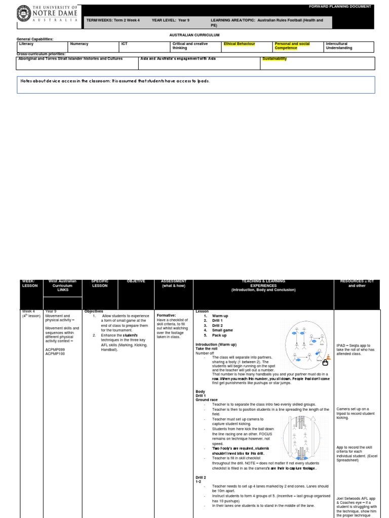 Forward Planning Document 20171818 | PDF | Educational Technology ...