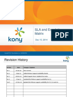 Sample SLA Table | PDF | Service Level Agreement | Data Center