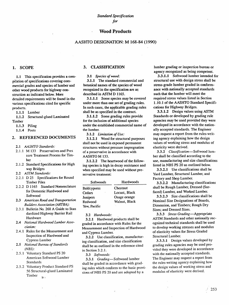 Aashto M-168-84 | PDF