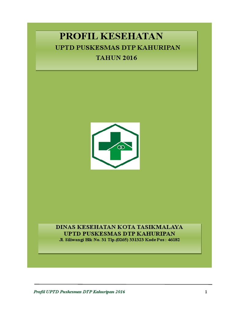 Profil Puskesmas Kahuripan | PDF