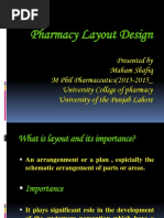 Pharmacy Layout Design Guide | PDF | Pharmacy | Prescription Drugs