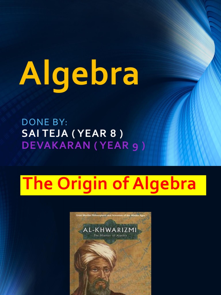 Algebra in Everyday Life: How Algebra is Used in Daily Activities Like ...