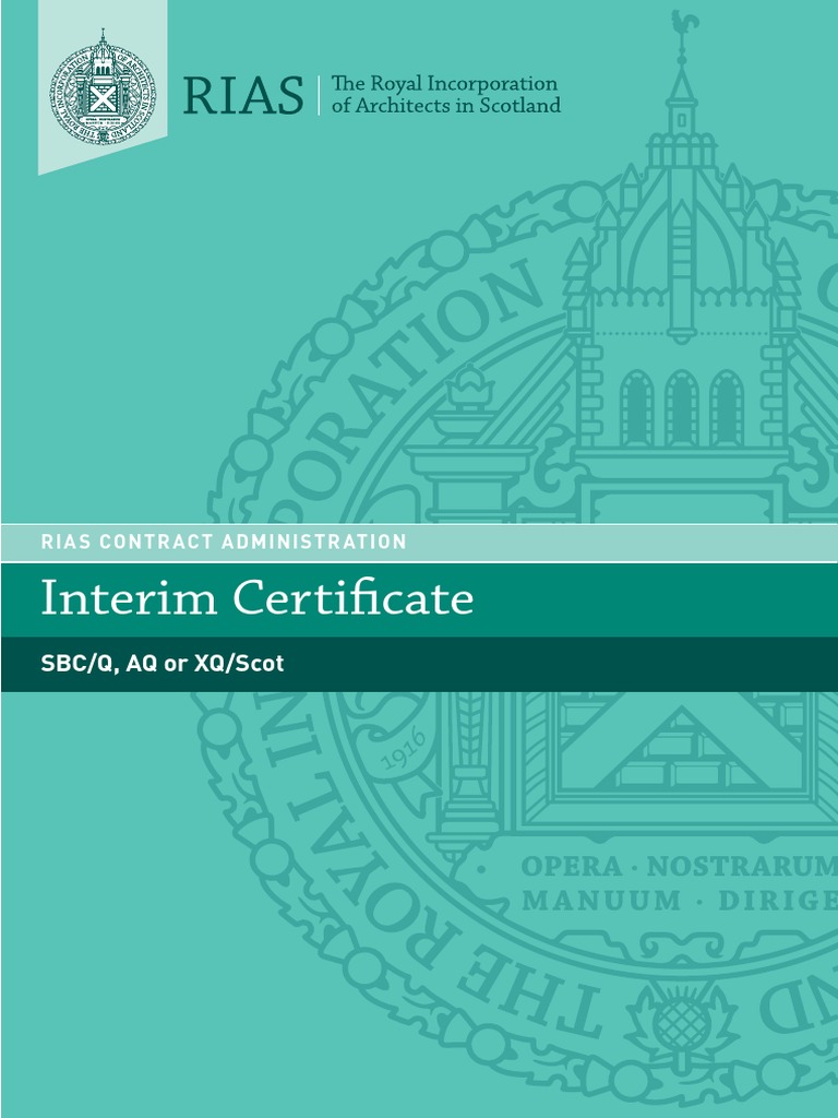 Interim Certificate | PDF | Scotland | Justice
