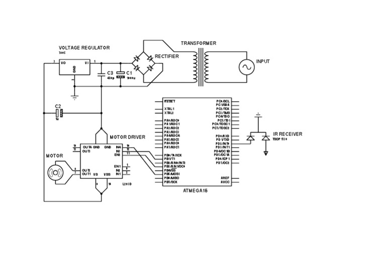 Transformer Voltage Regulator Rectifier Input C3 C1 | PDF | Power ...