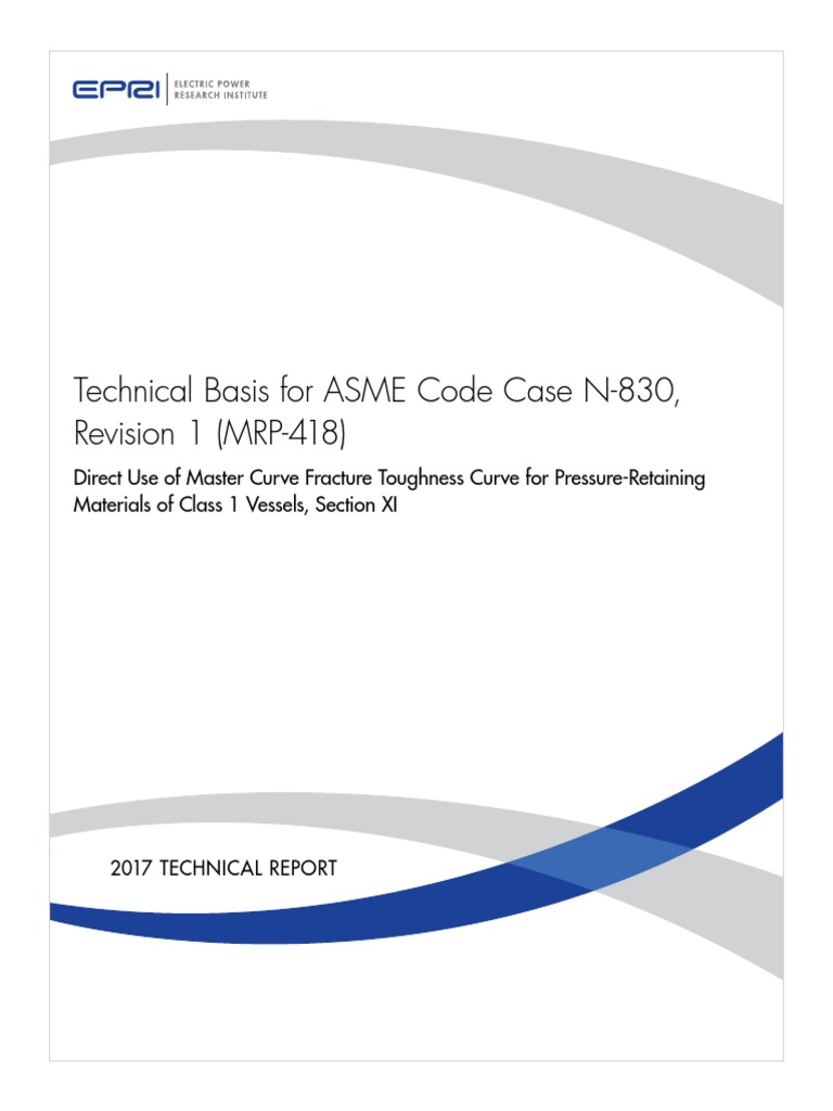 EPRI-R-3002010332-MRP-418 Use of Master Curve For Pressure-Retaining ...