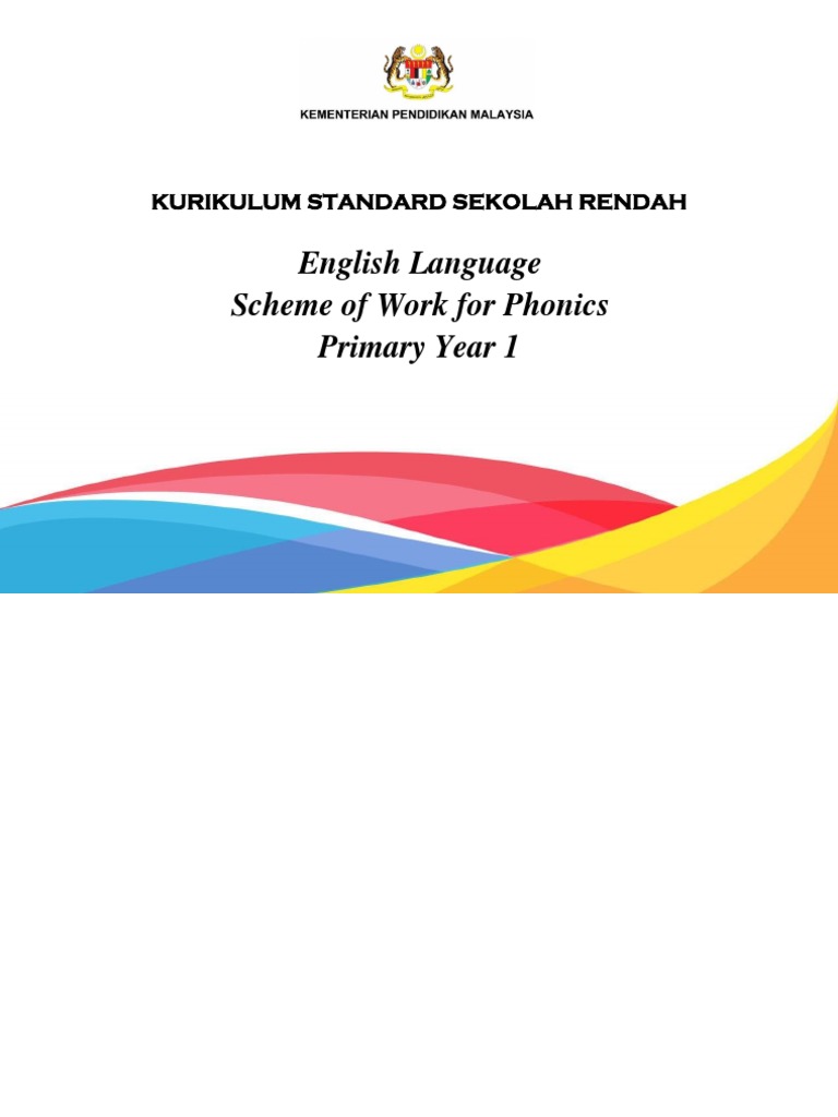 Primary Year 1 Scheme of Work Phonics | PDF | Phonics | Curriculum
