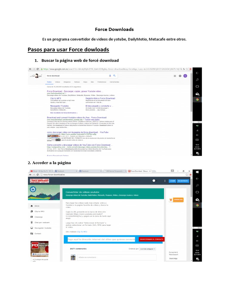 Force Download | PDF
