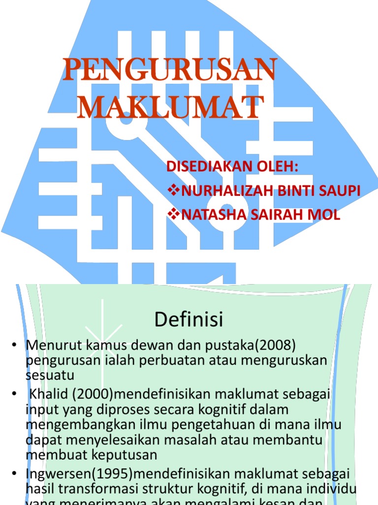 Pengurusan Maklumat | PDF