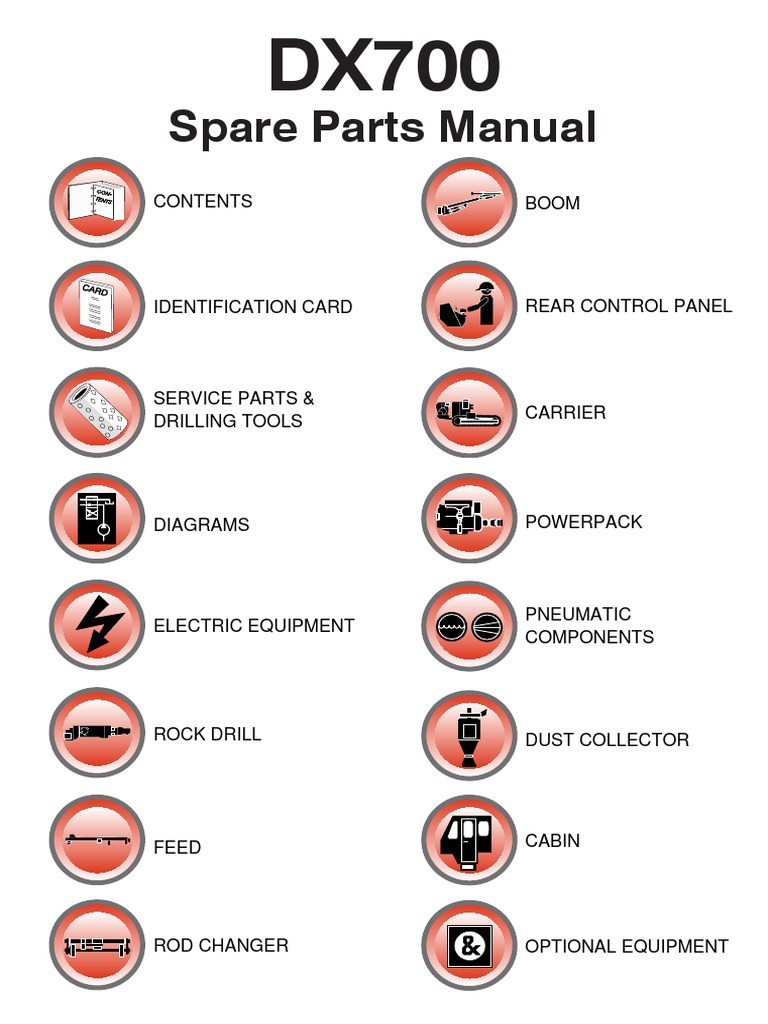 DX700 Spare Parts Manual | PDF | Science & Mathematics | Technology & Engineering
