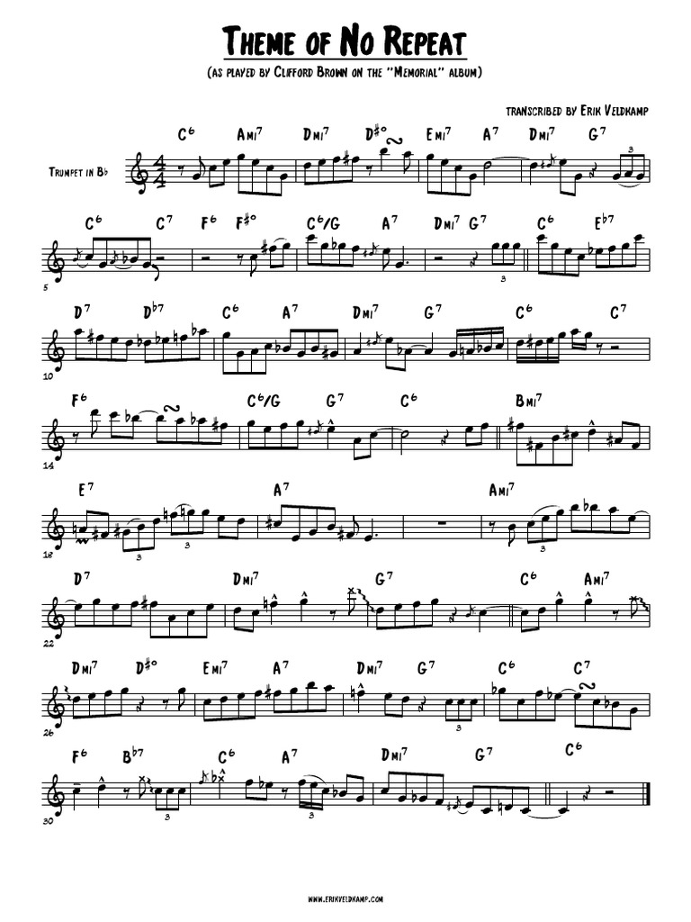 Clifford - Theme of No Repeat | PDF