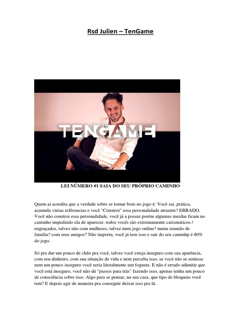 RSD Julien | PDF | Sentimento | Alma