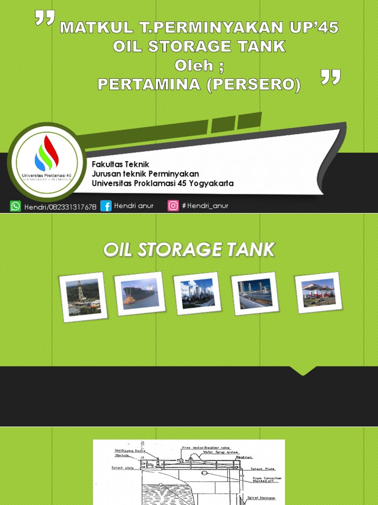 Oil Storage Tank | PDF