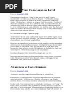 Map of Consciousness David Hawkins | PDF