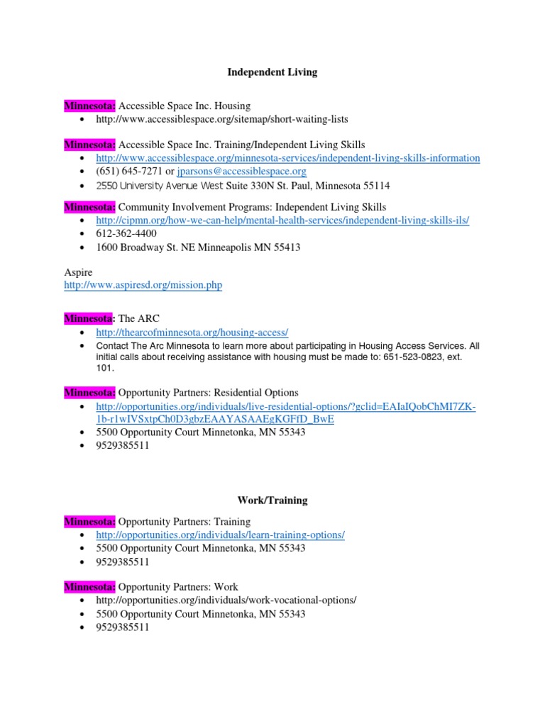 Transition Binder | PDF | Minnesota | Minneapolis