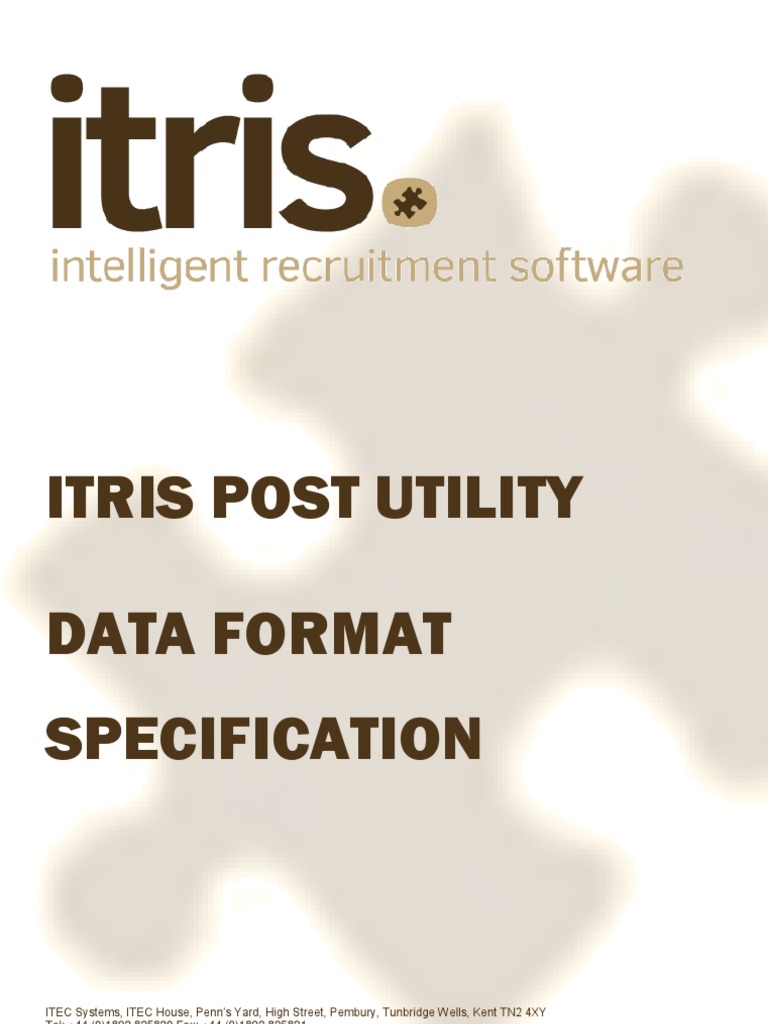 Itris v8 Itris Post | PDF | Comma Separated Values | File Transfer Protocol