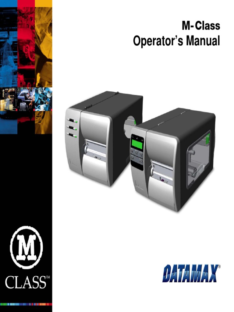 M-4206 Operator Manual | PDF | Electrical Connector | Printer (Computing)