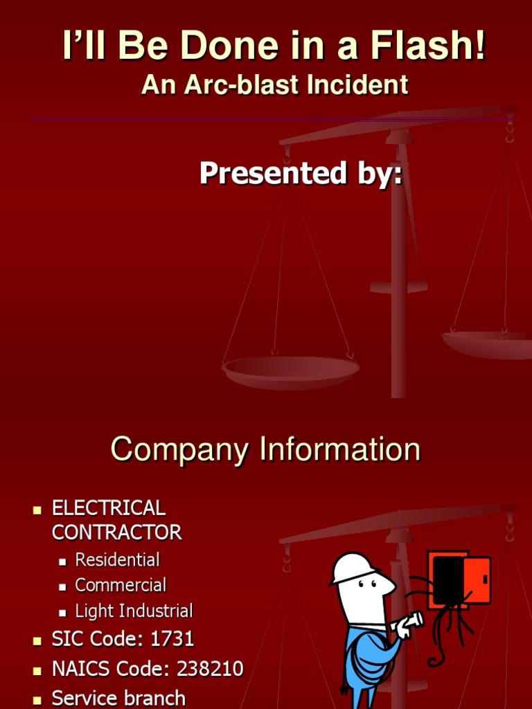 Arc Flash Case Study | PDF | Electrician | Electricity